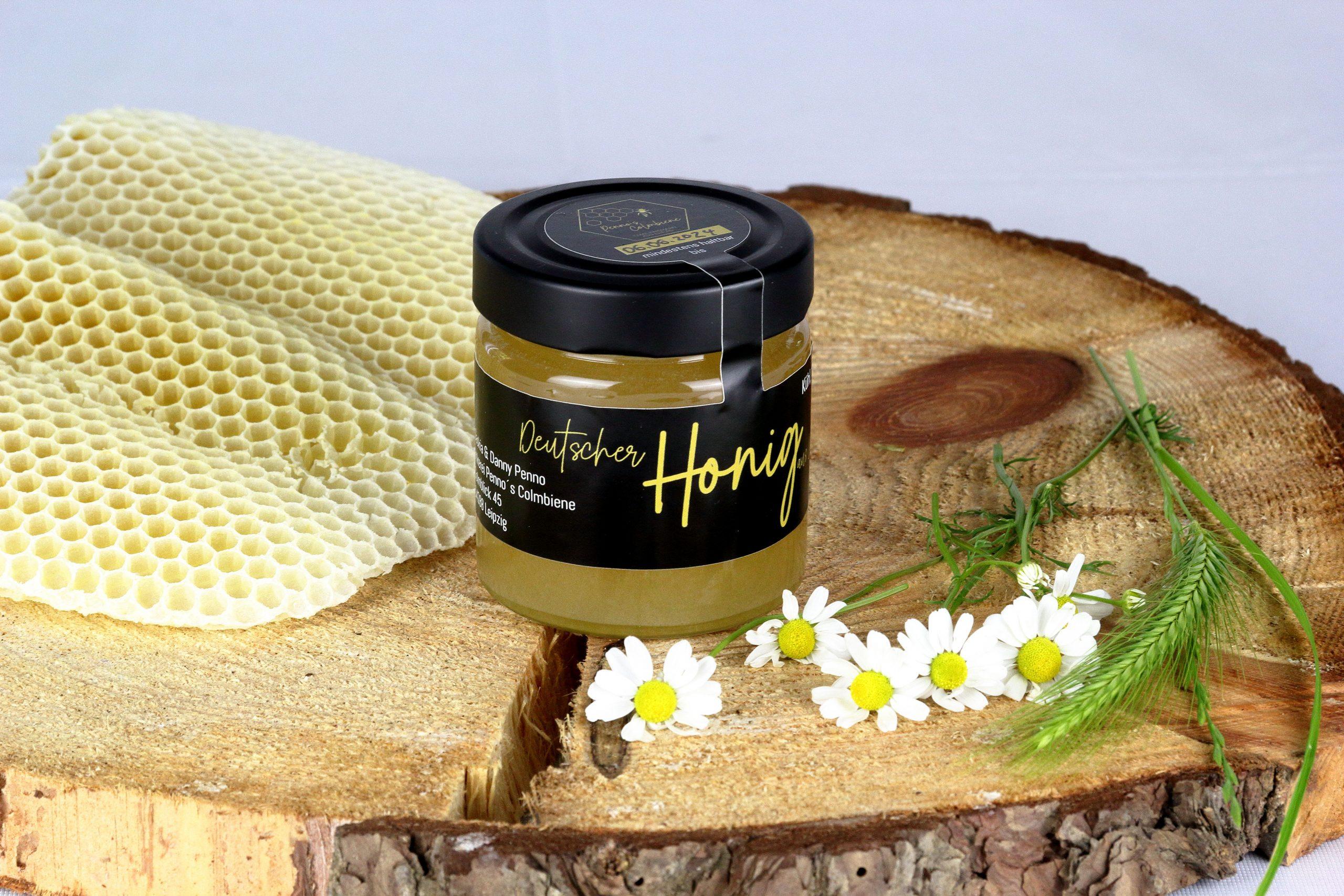 Deutscher Honig - Frühsommertracht 50g - unbearbeitet - Familienimkerei ...